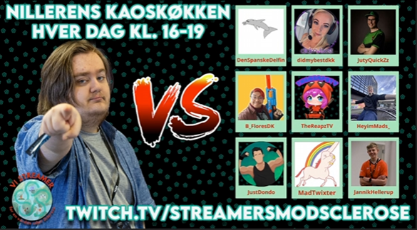 Vi streamer for en verden uden sclerose - Scleroseforeningen